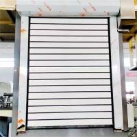 China 1000-Cycle Daily High-Frequency Spiral High Speed Door 40mm Insulated Panels 24dB Sound Reduction System for sale