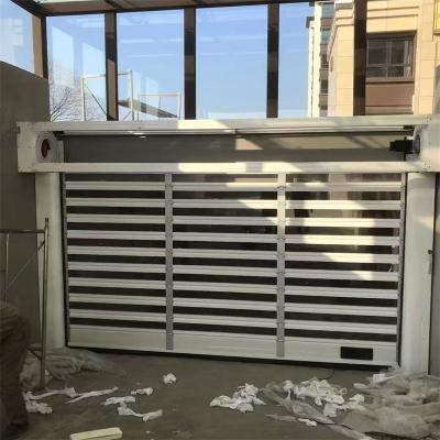 China 100000-Cycle Safety-Edge Aluminum Spiral High Speed Door Industrial Access Operations System for sale