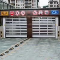 China 100000-Cycle Safety-Edge Aluminum Spiral High Speed Door Industrial Access Operations System for sale