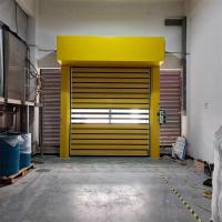 China 100000-Cycle Safety-Edge Aluminum Spiral High Speed Door Industrial Access Operations System for sale