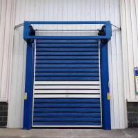 China 100000-Cycle Safety-Edge Aluminum Spiral High Speed Door Industrial Access Operations System for sale