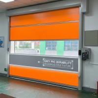 China Frequency Conversion VFD Controlled PVC Industrial High Speed Door For Production Workshop Environments for sale