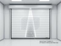 China Servo-Driven Aluminum Spiral High Speed Door 40mm Insulated Panels Stable Cleanroom Access System for sale