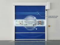 China Energy-Saving Tight-Sealing PVC Industrial High Speed Door For Custom Sized Warehouse Openings for sale