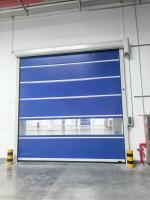 China Fast Convenient Easy Installation PVC Industrial High Speed Door For Warehouse Garage Access for sale