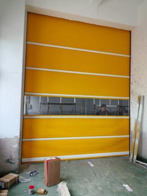 China Easy-Install Low-Maintenance PVC Industrial High Speed Door For Car Wash Workshop Factory for sale