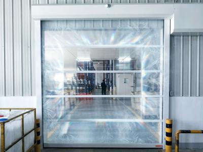 China High-Transparency PVC Industrial High Speed Door For Cold Chain Corridor Access for sale