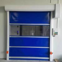 China Automatic PVC Industrial High Speed Door For Car Wash Tunnel Entry Access for sale