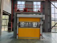 China Automatic PVC Industrial High Speed Door For Car Wash Tunnel Entry Access for sale