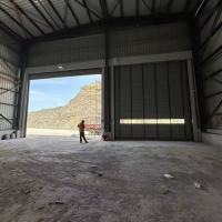 China Wind-Resistant Reinforced PVC Stacking High Speed Folding Door For Outdoor Dock Openings for sale