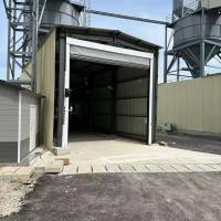 China Wind-Resistant Reinforced PVC Stacking High Speed Folding Door For Outdoor Dock Openings for sale