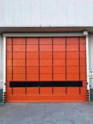 China Safety Energy-Saving PVC Stacking High Speed Folding Door For Harsh Industrial Environments for sale