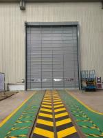 China High-Frequency Heavy-Duty PVC Stacking High Speed Folding Door For Continuous Logistics Traffic for sale