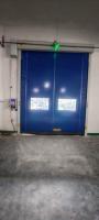 China Anti-Collision Breakaway Auto-Reset PVC High Speed Zipper Door For Forklift Traffic Openings for sale