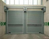 China High-Strength Aluminum Alloy Structure Spiral High Speed Door Rigid Panel Industrial Entrance for sale