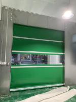 China Self-Healing Impact Recovery PVC Industrial High Speed Roll Up Door For Warehouse Logistics Operations for sale