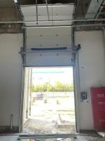 China Custom-Size Configurable Industrial Sectional Overhead Door for Non-Standard Workshop Openings with 24dB Sound Insulation for sale