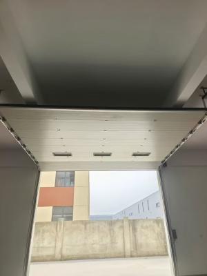 China Anti-Drop Protection Industrial Sectional Overhead Door with Wire-Rope Anti-Break and Spring Anti-Broken Devices for sale