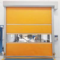 China Custom Dimension PVC Industrial High Speed Door with Custom Colors and Activation for Non-Standard Openings for sale