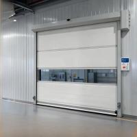 China Custom Dimension PVC Industrial High Speed Door with Custom Colors and Activation for Non-Standard Openings for sale