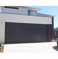 China Insulated Sectional Garage Door with 40 mm Polyurethane Panels and Efficient Low-Noise Motor for Commercial Use for sale
