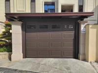 China Insulated Sectional Garage Door with 40 mm Polyurethane Insulated Panels and Multiple Panel Design Options for sale