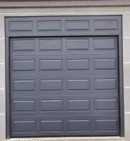 China Insulated Sectional Garage Door with Weight-Matched Torsion Spring and 40 mm Polyurethane Insulated Panels for Residential Use for sale