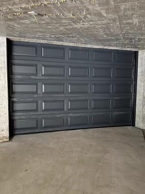 China Insulated Sectional Garage Door with Weight-Matched Torsion Spring and 40 mm Polyurethane Insulated Panels for Residential Use for sale