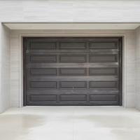 China 40mm Polyurethane Foam Core Insulated Garage Door with 48kg/m3 Density for Residential Application for sale