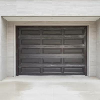 China 40mm Polyurethane Foam Core Insulated Garage Door with 48kg/m3 Density for Residential Application for sale
