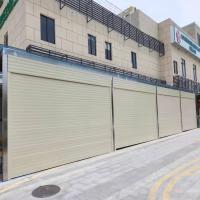 China Reinforced Insulated Sectional Garage Door with 0.5 mm Straightness Tolerance and 1.5 mm Steel Reinforcement for sale