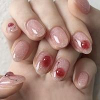 China Gitter New Design 3D Fake Nails Long-lasting Wear For Bulk Order for sale