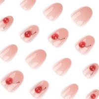 China Gitter New Design 3D Fake Nails Long-lasting Wear For Bulk Order for sale