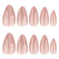 China Glossy 3D Design Bright Pink Fake Nails Waterproof Non UV Fake Nails Cat Eye for sale