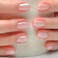 China Long Lasting Glossy Solid Color Fake Nails FDA Round Press On Nails for sale