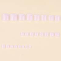 China FDA French Tip Toenails Press On 24pcs Fake French Toe Nails for sale