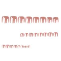 China Solid Color Square Nail Art Toenails Luxury Design Holographic Toenails for sale