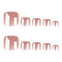 China Solid Color Square Nail Art Toenails Luxury Design Holographic Toenails for sale