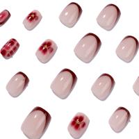 China Square Medium Length Nails 24Pcs Salon Perfect Nails In 2 Minutes for sale