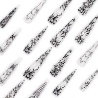China Extra Long Stiletto Press On Rhinestone Nails Y2k Fake Nails With Gems for sale