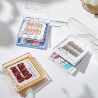 China Acrylic Double Layer Press On Nails Packaging False Nail Packaging for sale