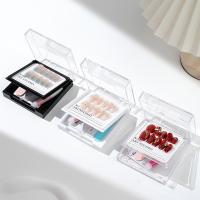 China Acrylic Double Layer Press On Nails Packaging False Nail Packaging for sale