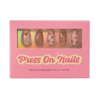China Premium Custom Press On Nail Packaging Box With Window Display for sale