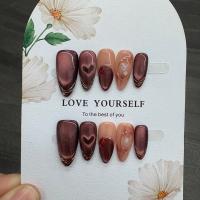 China Custom Design Premium Handmade Press On Nails For Easy Application for sale