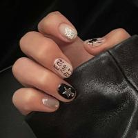 China Wholesale Halloween Holiday Press On Nails Spooky Pumpkin Ghost Design Party for sale