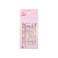 China Christmas 3D Kids Fales Nails Cute Snowman Design Safe For Girls for sale