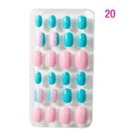 China Cute Cartoon Kids Press On Nails ABS Art Decoration Self Adhesive for sale