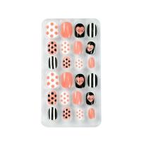 China Cute Cartoon Kids Press On Nails ABS Art Decoration Self Adhesive for sale