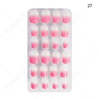China 24Pcs Cute Cartoon Kids Press On Nails Safe for Girls Party Gift for sale