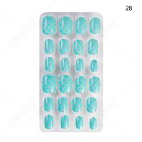 China 24Pcs Cute Cartoon Kids Press On Nails Safe for Girls Party Gift for sale